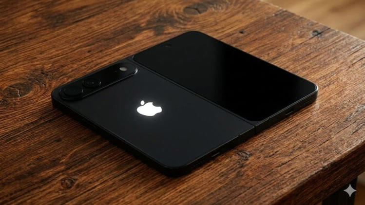 Apple's foldable iPhone design revealed in white colourway ahead of debut