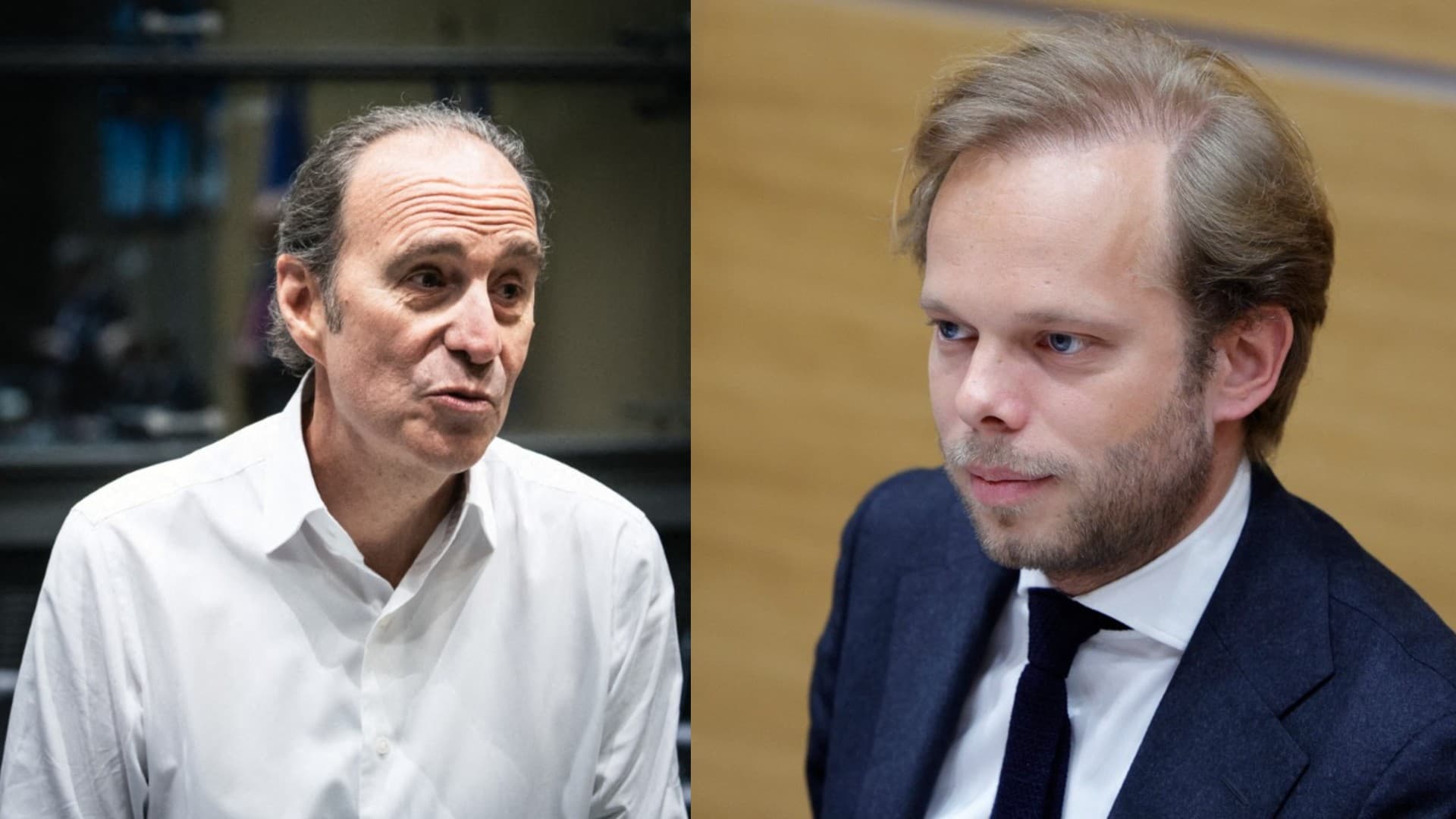 Photo de Charles Alloncle aux côtés de sa collaboratrice : le député ...
