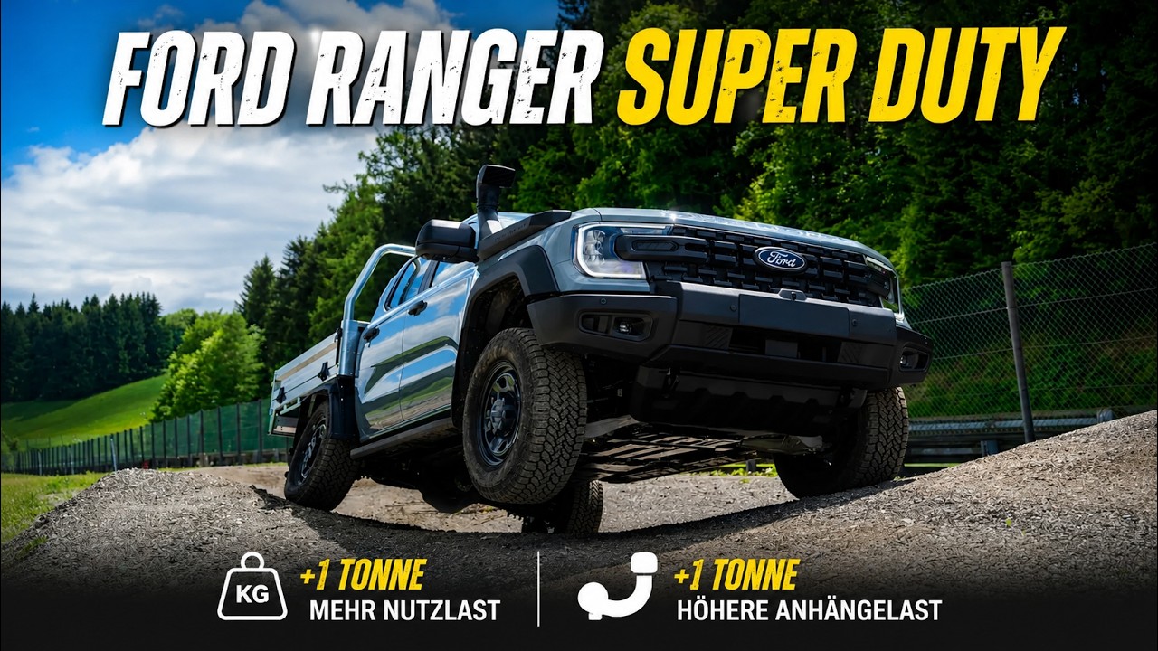 2026 Ford Ranger Super Duty: Der härteste Ranger aller Zeiten?