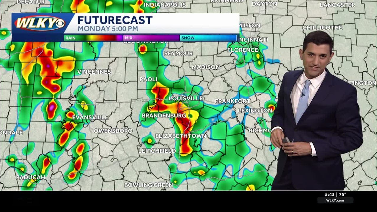 Impact weather Monday: Flood watch in effect