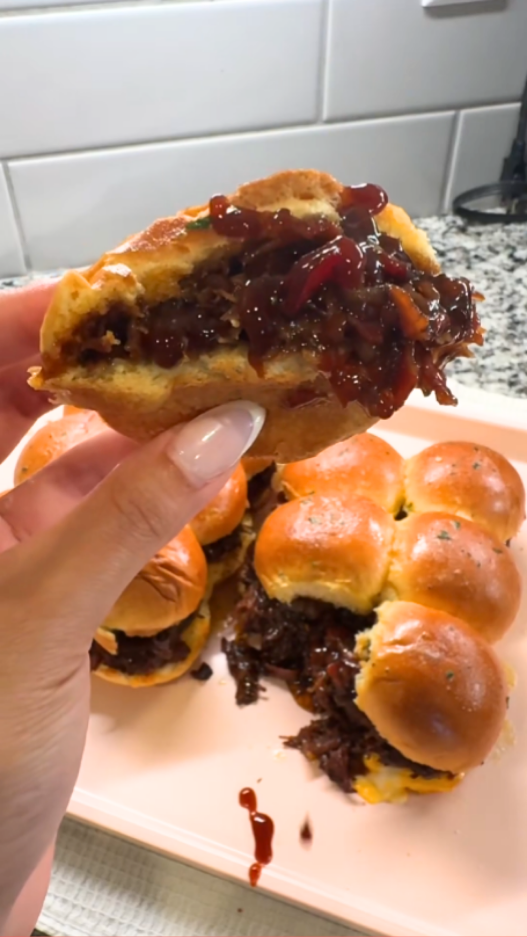 Barbecue beef sliders homemade recipe