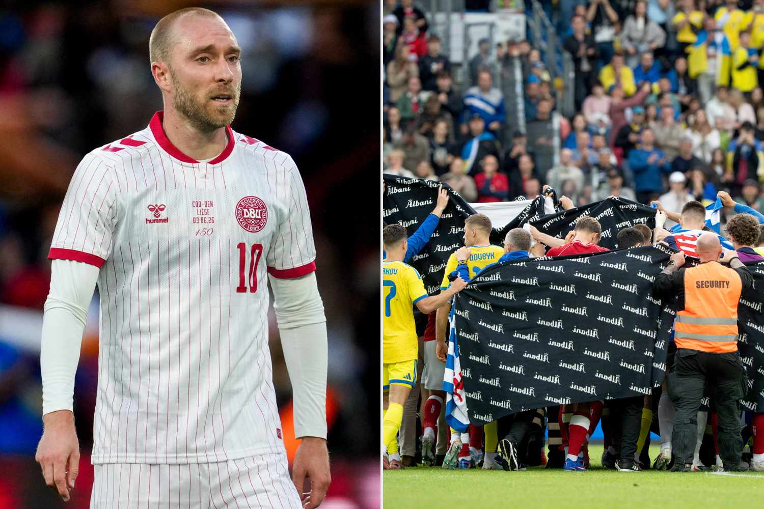 Soccer star Christian Eriksen 'conscious' after on-field collapse, 5 ...