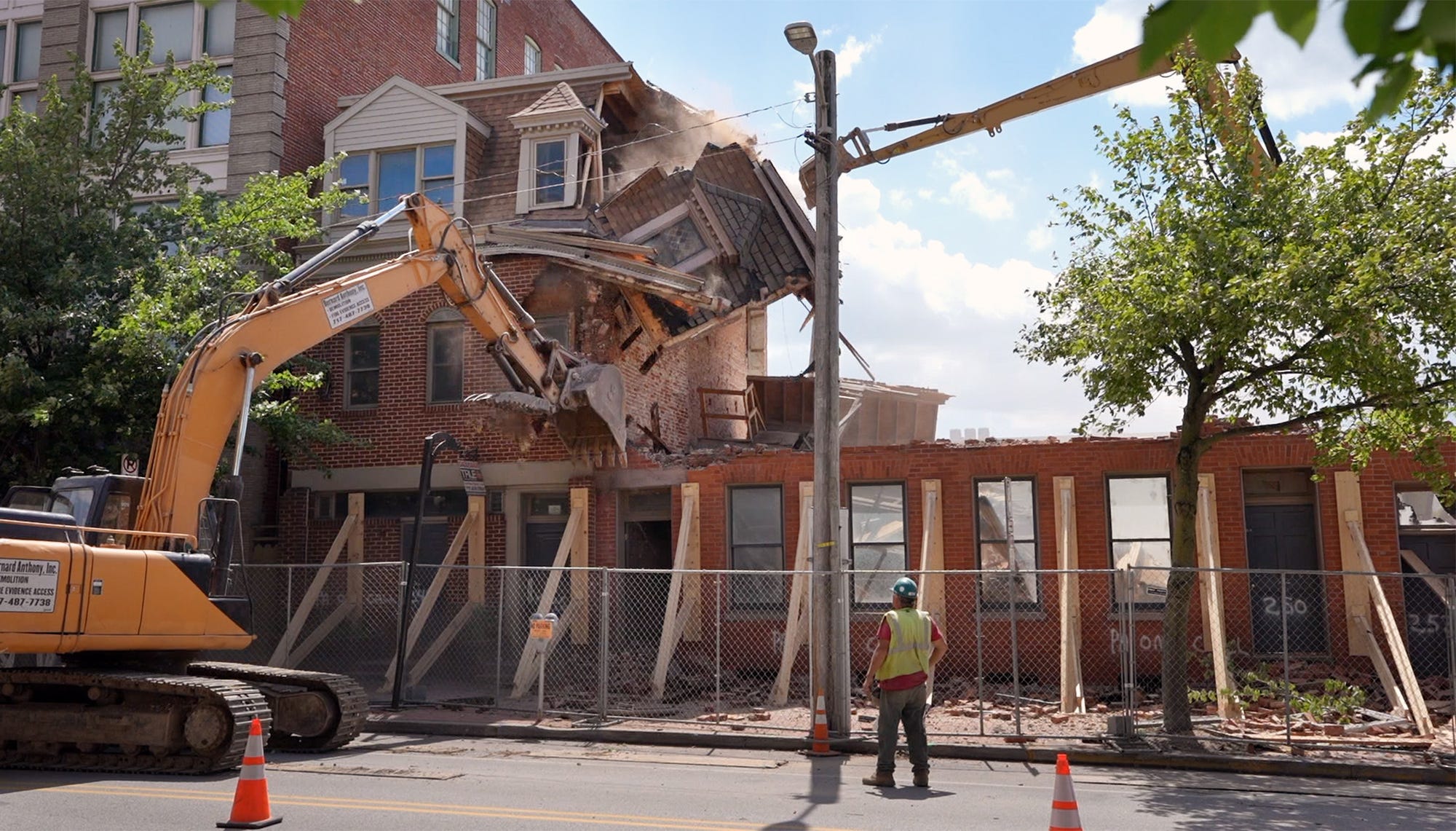 Former Cupid's adult store site erased along York streetscape row