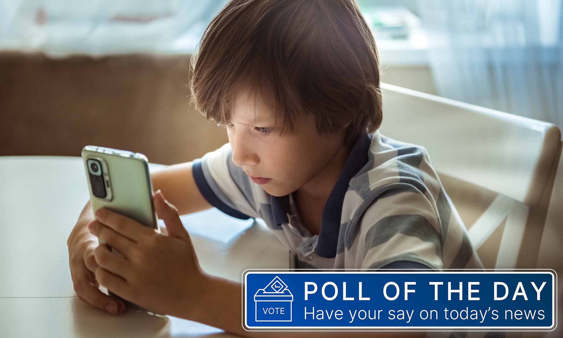 Poll of the day: Should parents be banned from buying a smartphone for ...