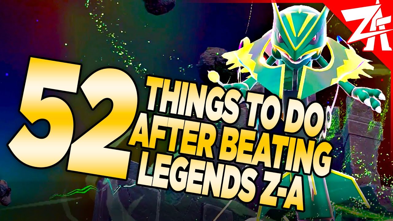 Your complete Pokémon Legends Z-A post-game checklist