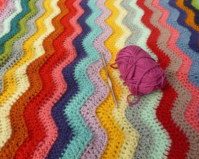 Wave stitch crochet is the summer trend inspiring these beautiful ocean ...