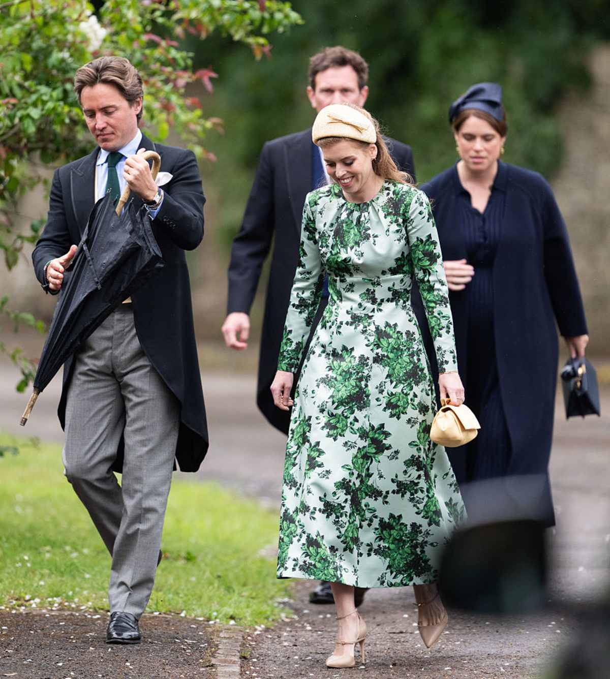 Beatrice and Eugenie's 'tense' words to their husbands revealed by ...
