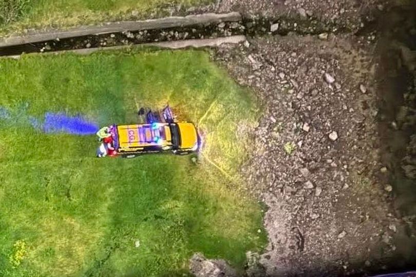 Reports of person off Britannia Bridge sparked six hour land, air and ...