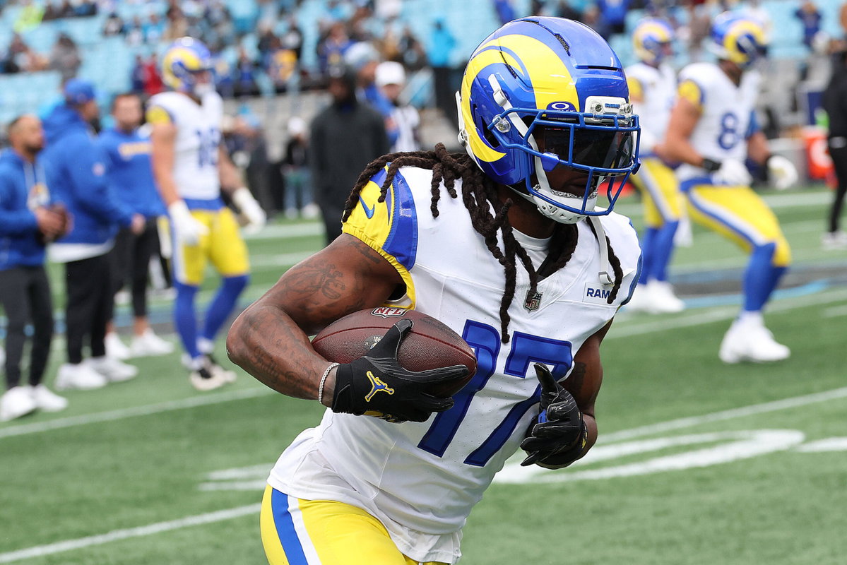 NFL wide receiver power rankings based on odds