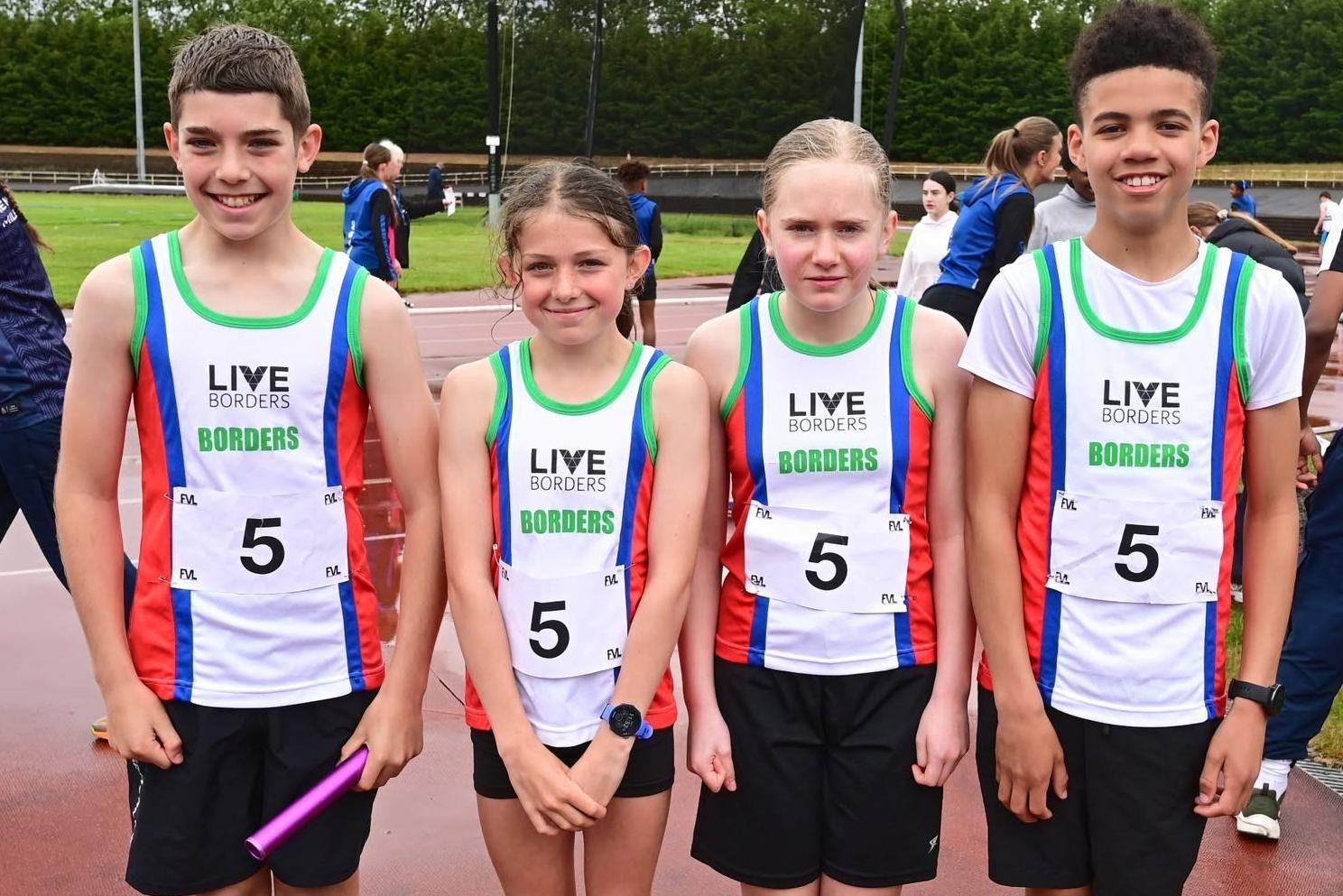 Three firsts for Borderers at youth athletics league meeting at Grangemouth