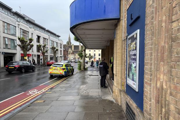 Police presence spotted outside former Taunton Mecca Bingo building