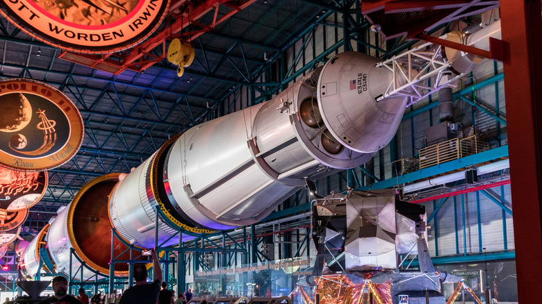 What was the top speed of the Saturn V rocket as it propelled the ...