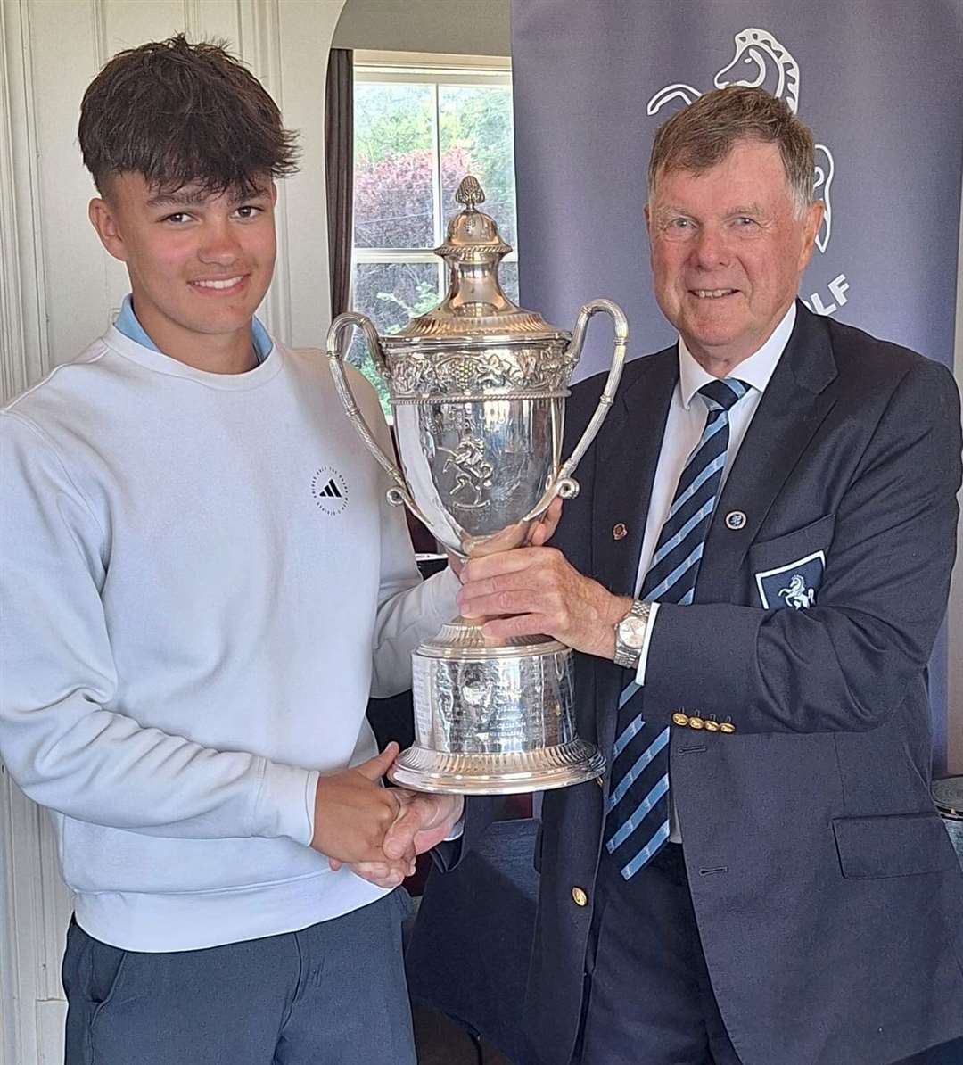 Dartford Golf Club’s 17-year-old Haiden Matos shows mettle as well as ...