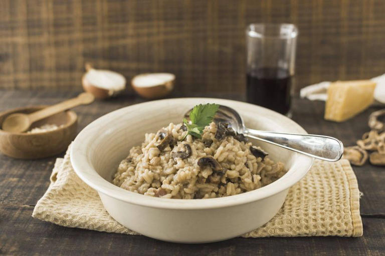 Two everyday kitchen ingredients that give risotto the perfect texture