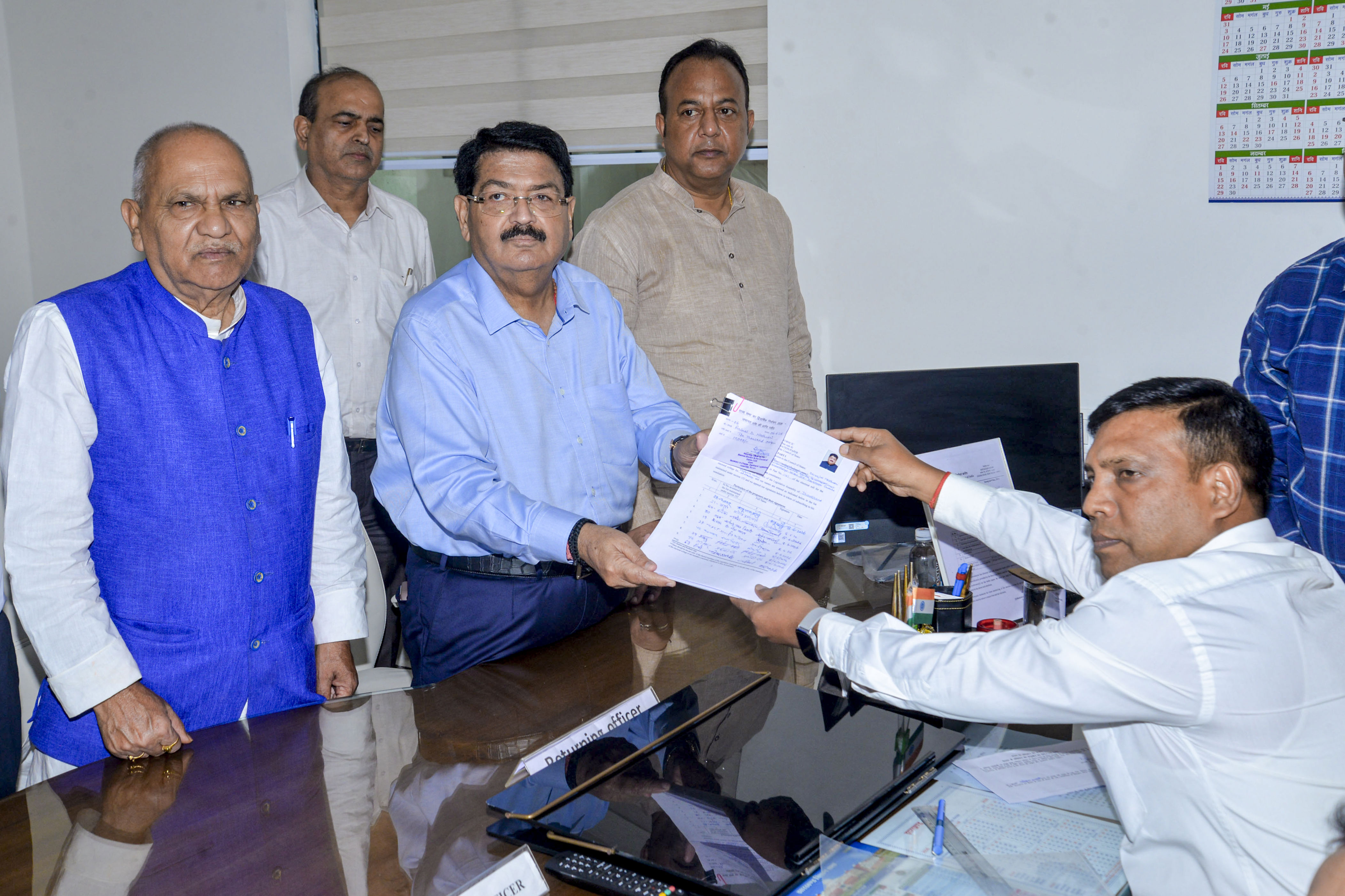 JMM's Baidyanath Ram, Cong's Pranav Jha, BJP backed Parimal Nathwani ...