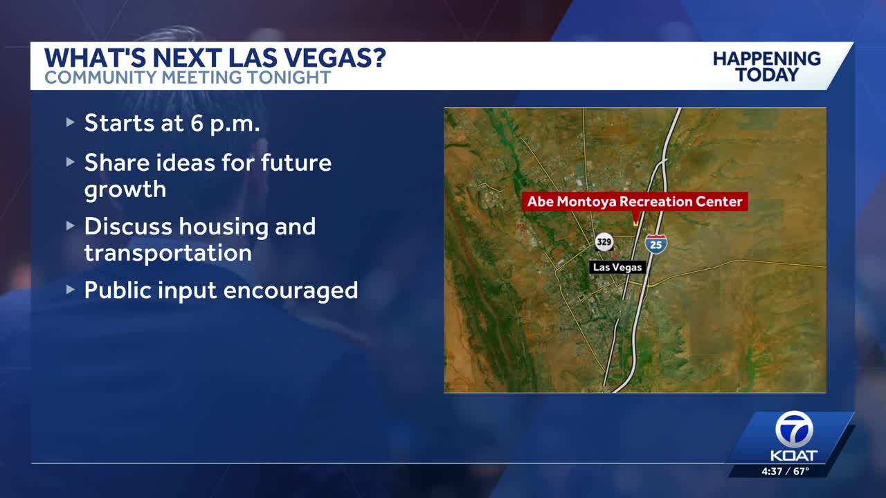 Las Vegas hosting community meeting about long term plan