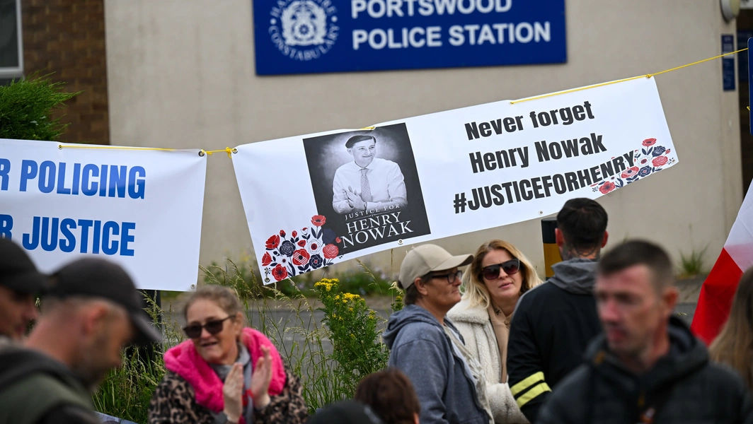 Farage faces backlash over 'two-tier policing' claims after Nowak murder