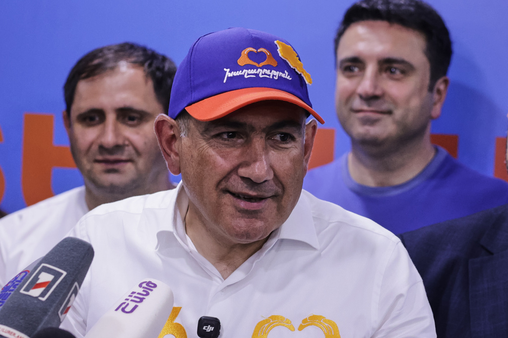 Armenian PM Nikol Pashinyan claims victory in election seen as test of ...