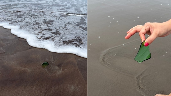 Visitor finds broken glass at Goa's Morjim Beach, raises safety ...