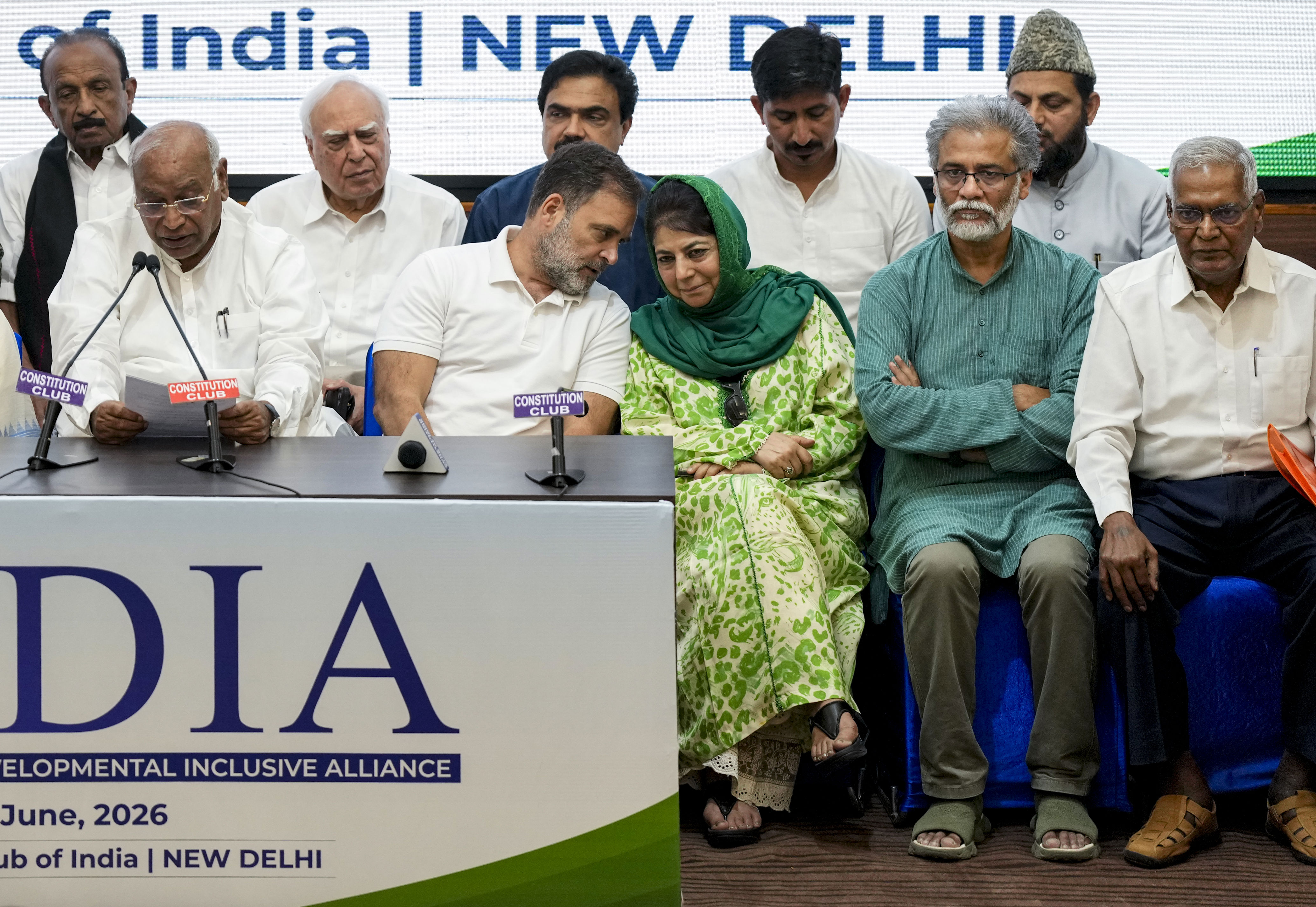 India bloc meeting: Opposition leaders to write to CJI on SIR, seek ...