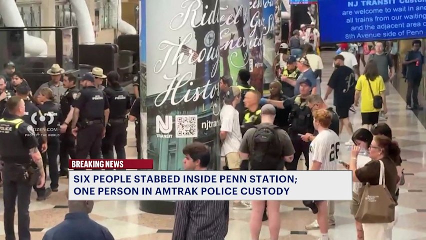 6 stabbed inside Penn Station hours before NBA Finals crowd expected at MSG