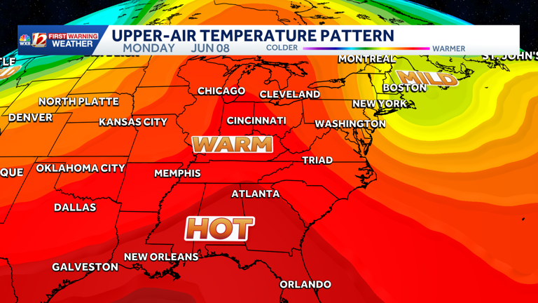 Temperatures soaring above normal in North Carolina | Feels like July ...
