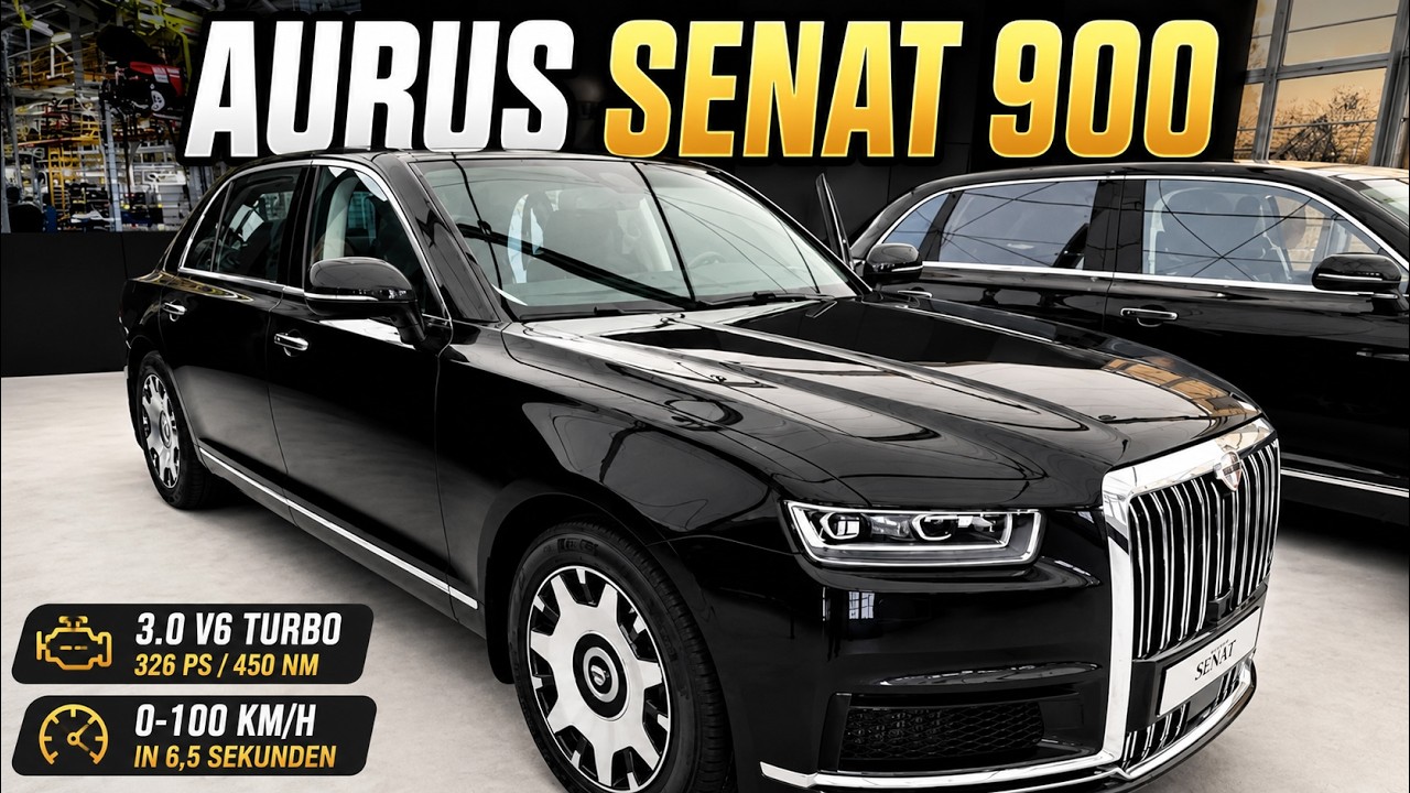 2026 Aurus Senat 900 & Senat 1000: Oberklasse Limousine auf Hongqi H9 Basis