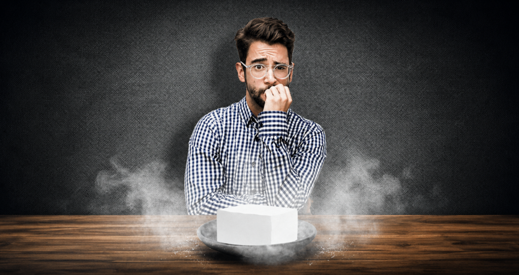 What happens if you eat a brick of dry ice?