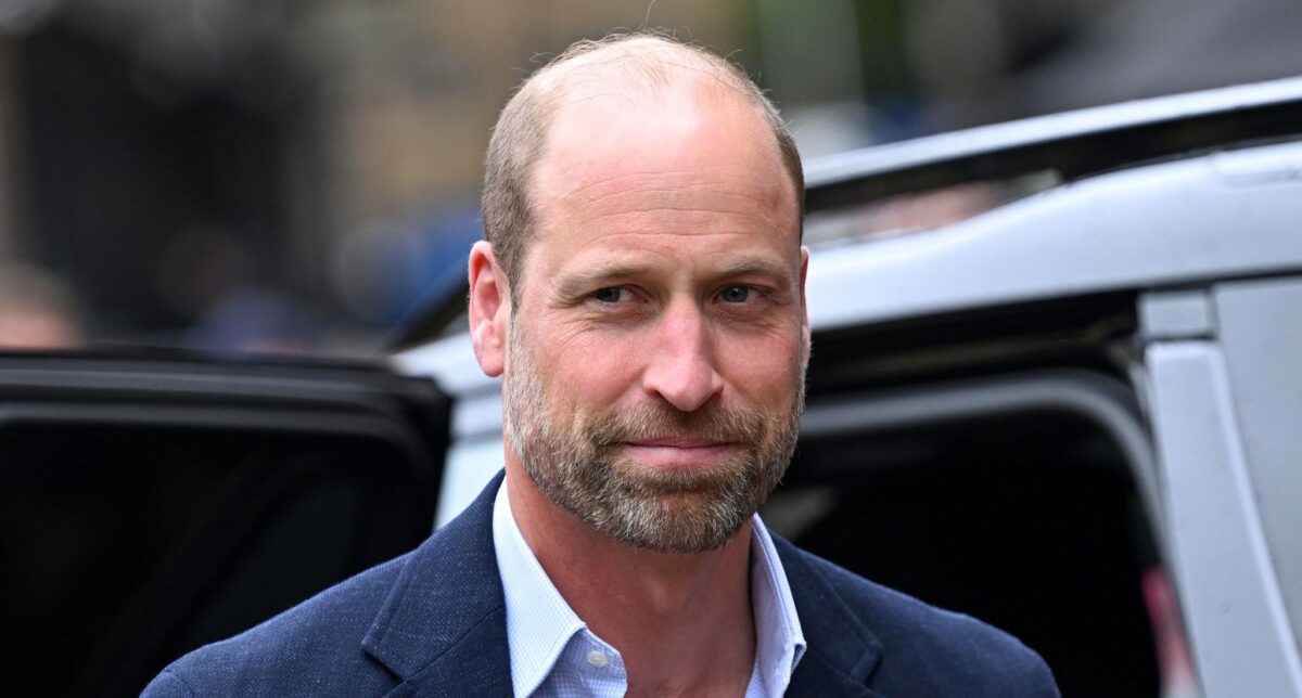 There was something noticeably different about Prince William's body ...