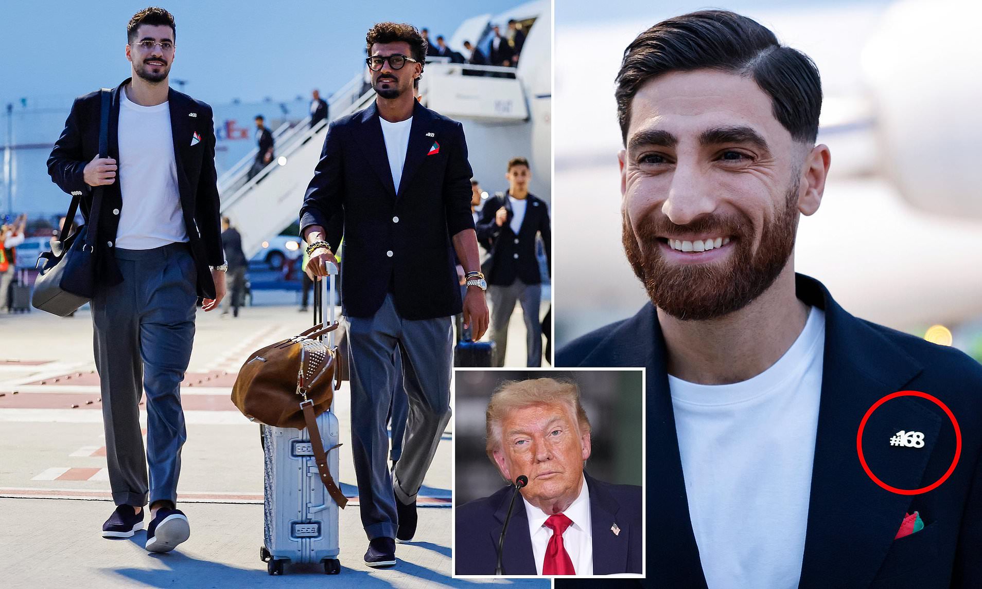 Iranian World Cup team risks more Trump fury with defiant act after ...