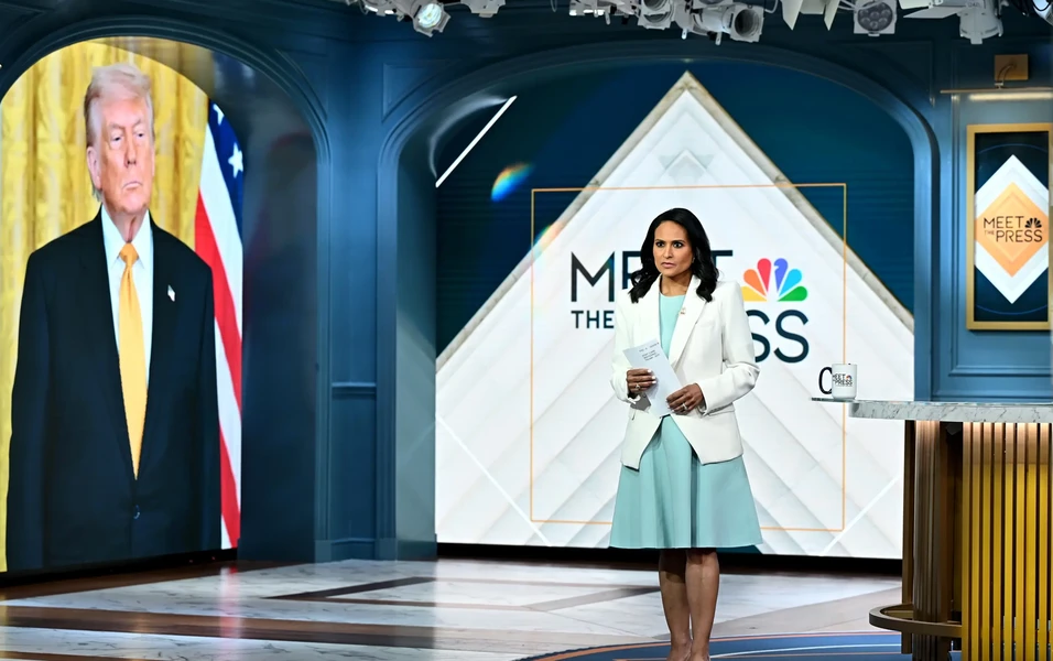 Trump blames rain for stormy NBC interview walkout