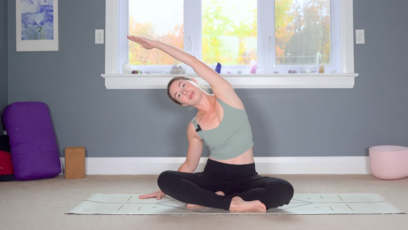 Beginner morning yoga flow for wake-up energy