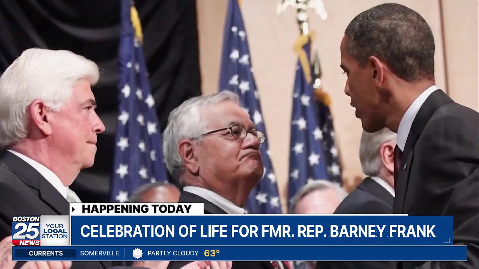 Barney Frank remembered at Faneuil Hall as leaders gather for ...