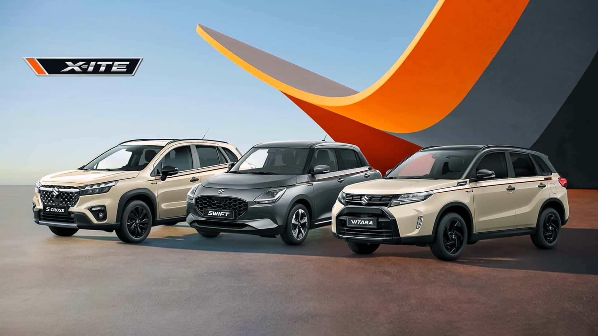 Suzuki X-ITE: Coole Sondermodelle für Swift, Vitara und S-Cross