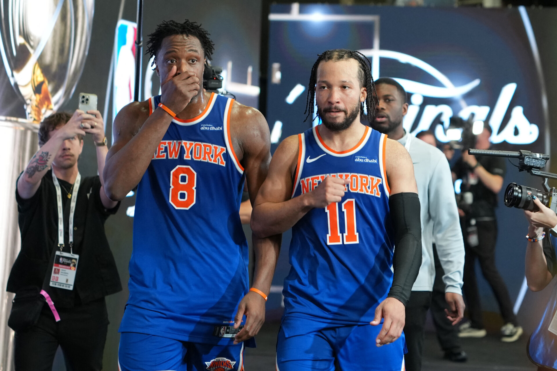 Knicks had scary plane mishap on runway before leaving San Antonio