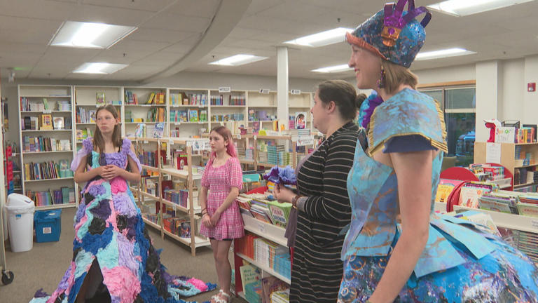 Read(y) to Wear fundraiser returns with designs made from paper