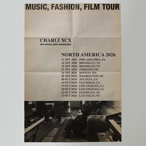 Charli XCX announces music, fashion, film tour ahead of new album with ...