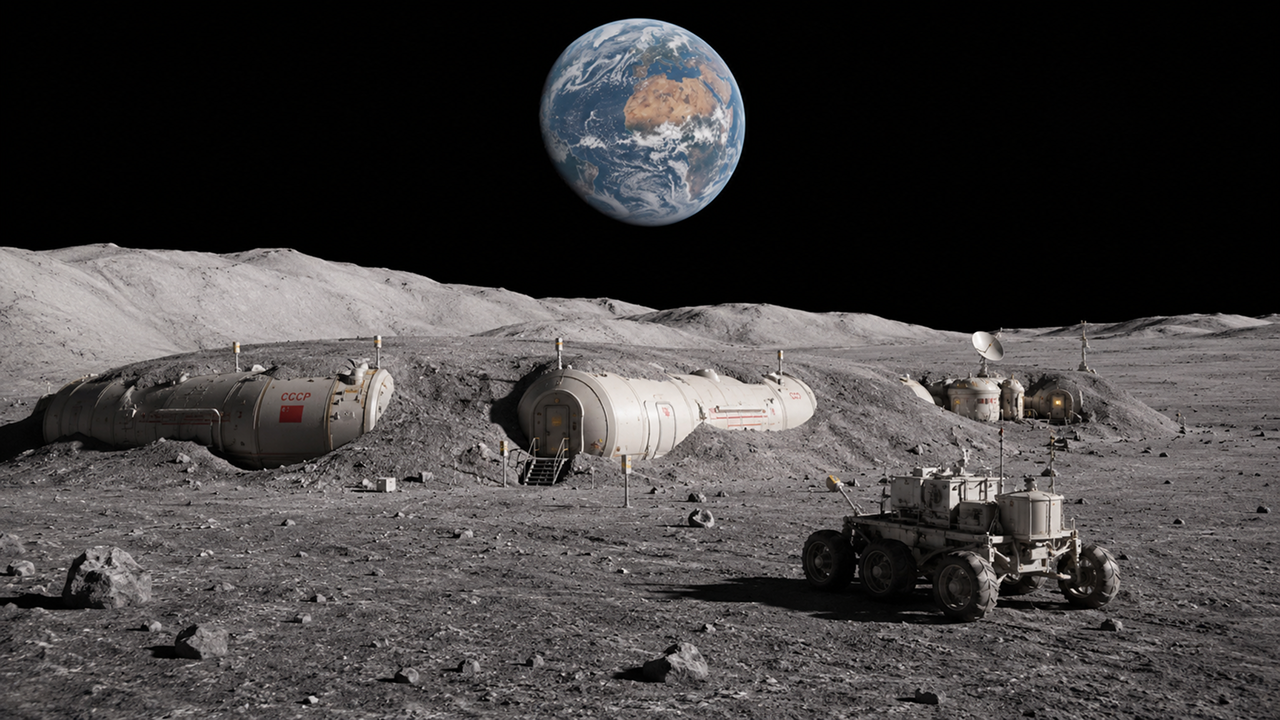 The Soviet plan to build a permanent base on the moon