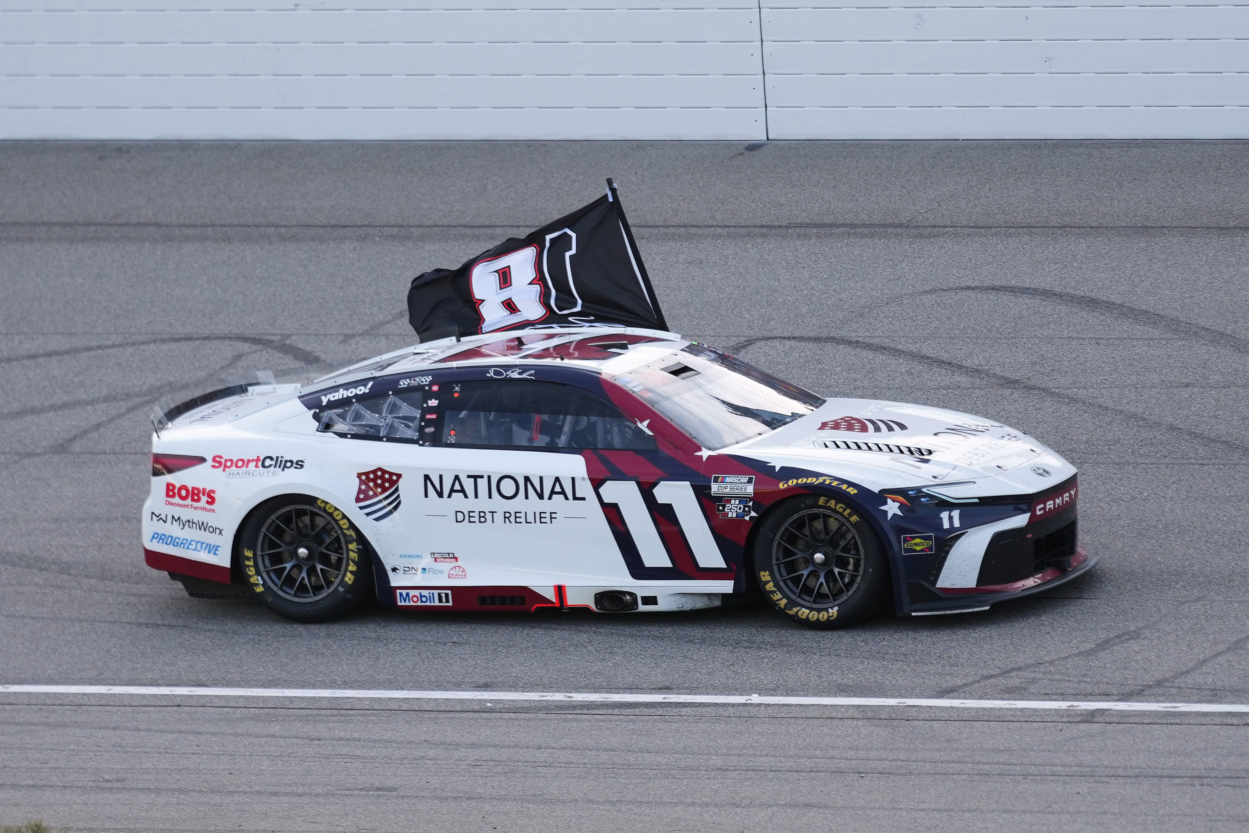 NASCAR driver honors late champion Kyle Busch after historic race win