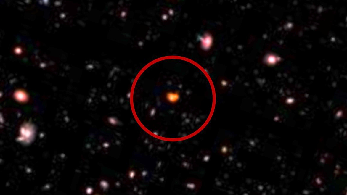 Inside JWST CEERS: A photo of what could be the oldest galaxy
