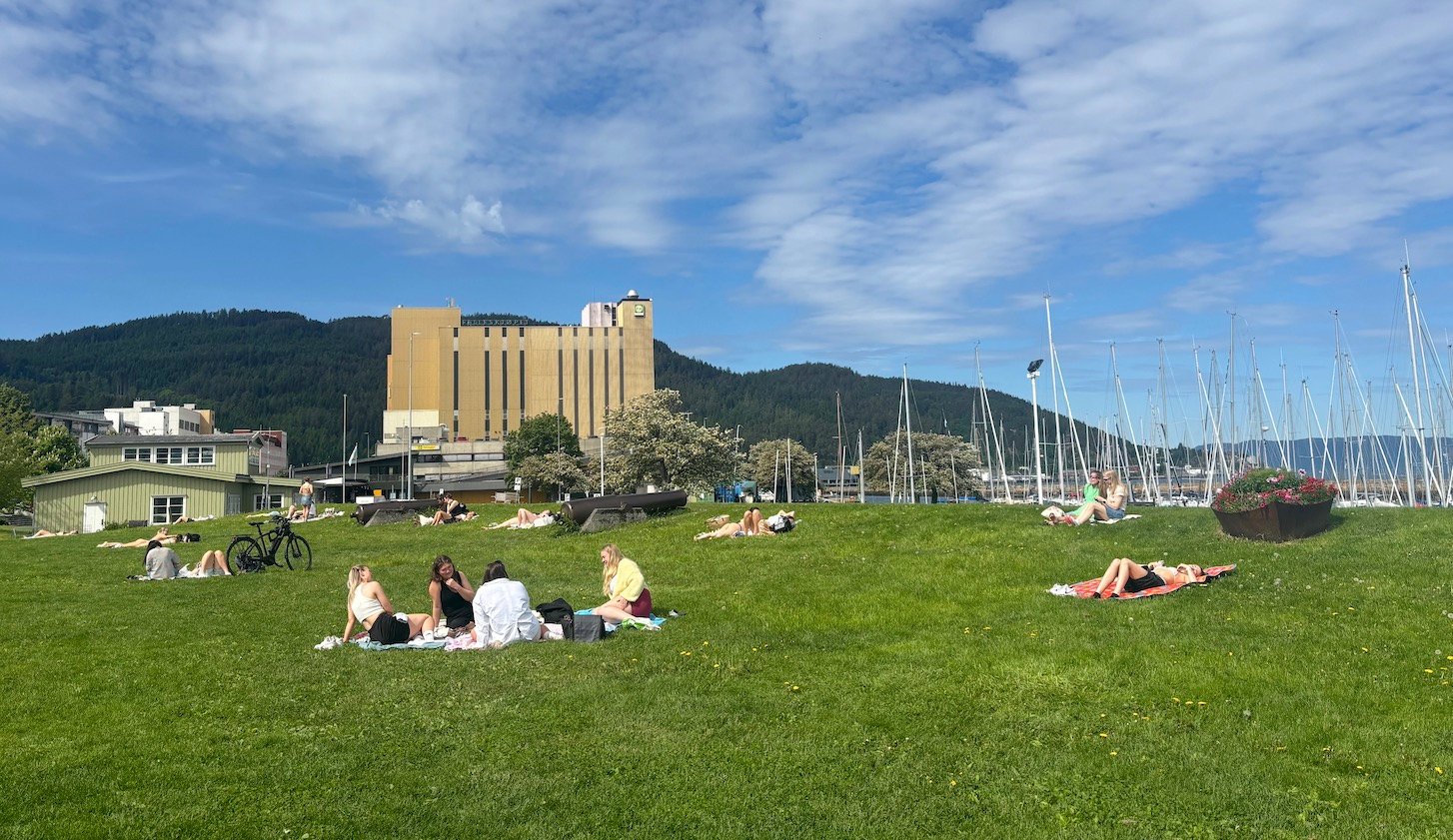 Drømmevær: Her blir det 25 grader