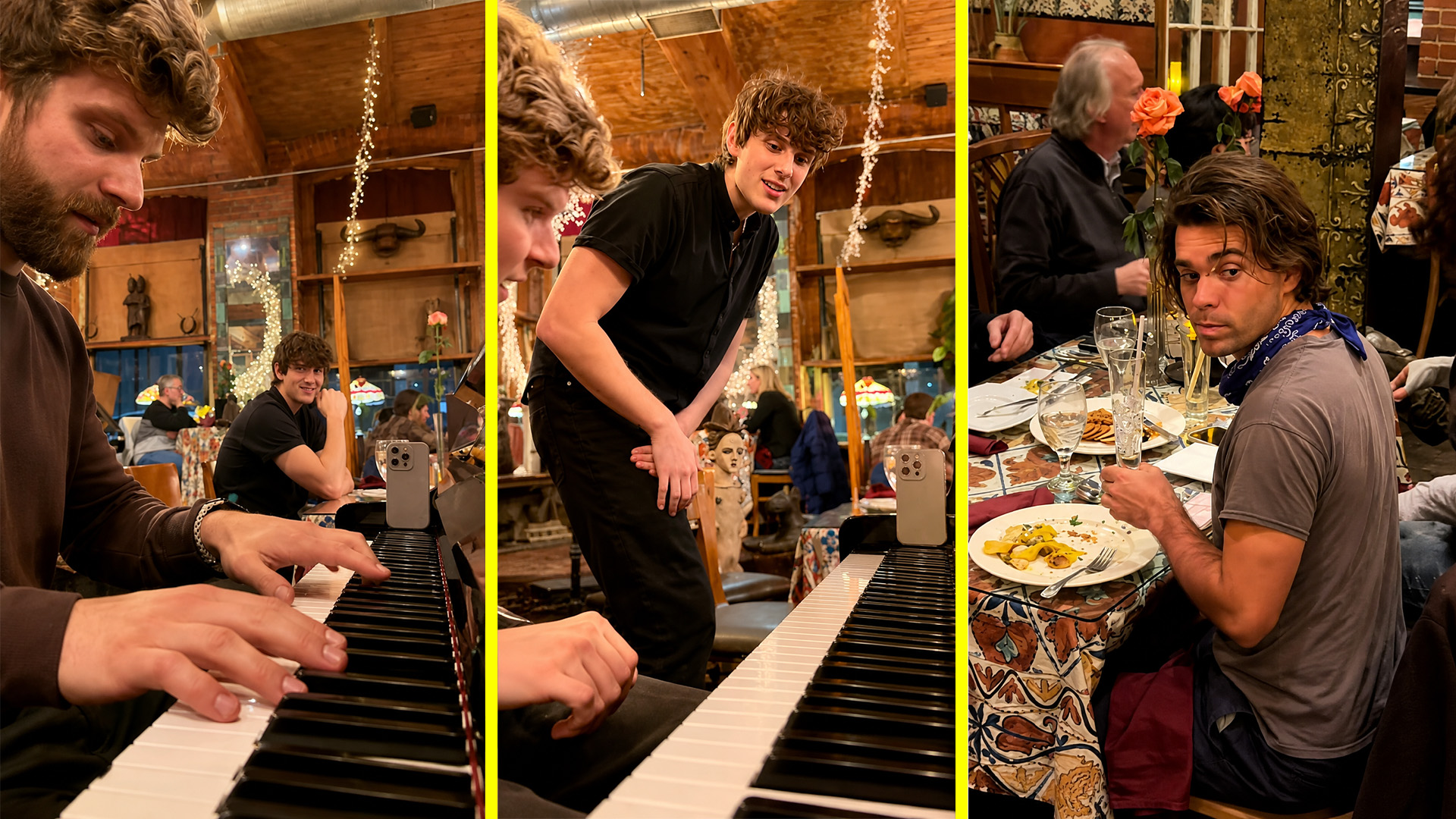 JVKE joined my piano performance in a restaurant