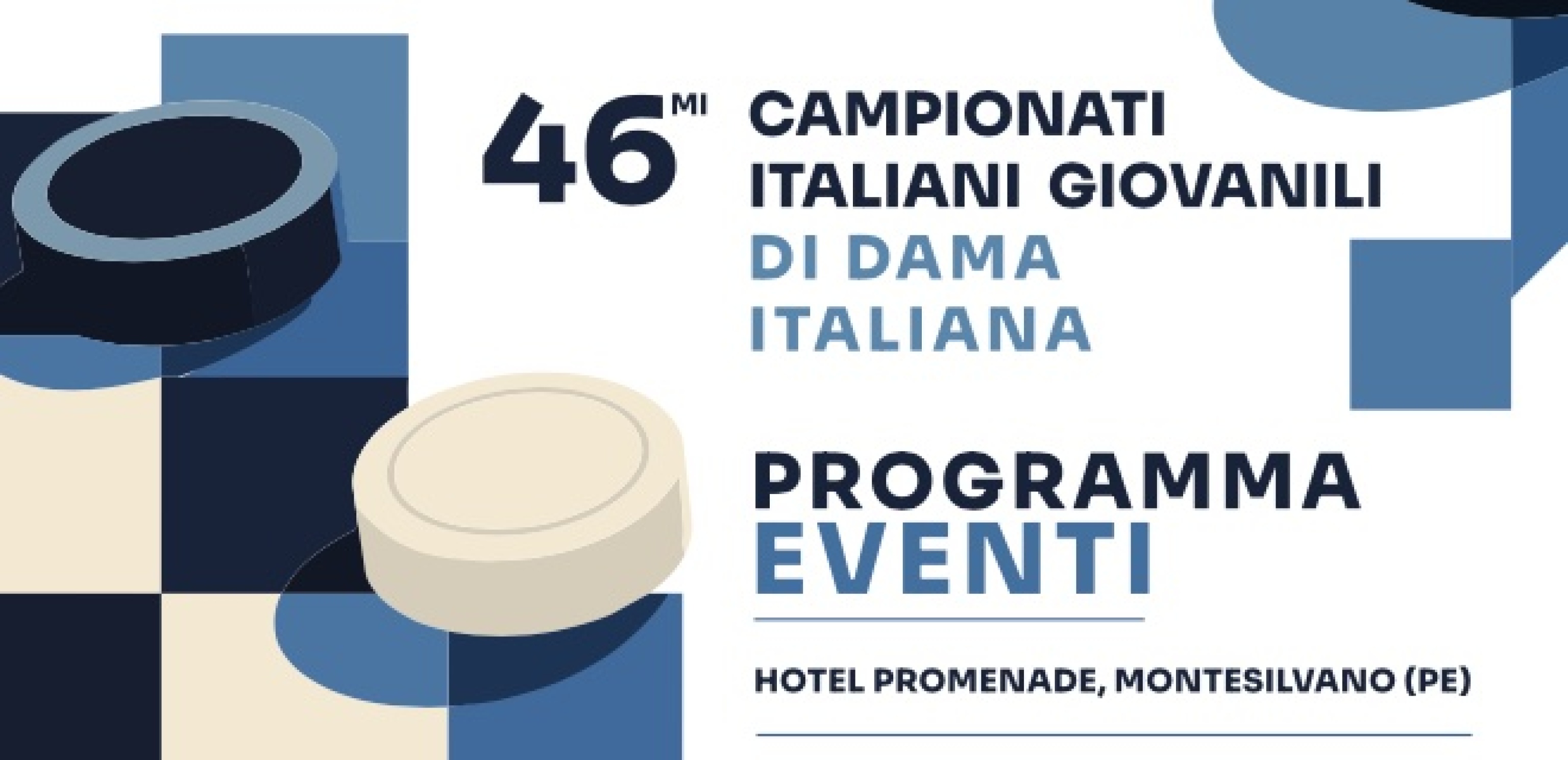 Dama italiana, a Montesilvano i campionati italiani giovanili