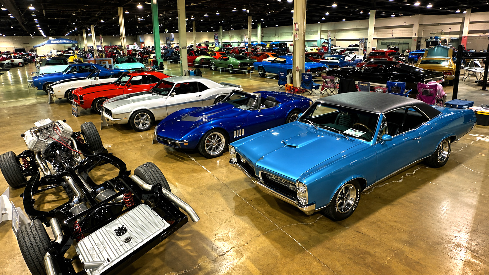 MCACN after hours walkthrough reveals rare muscle cars and Corvettes