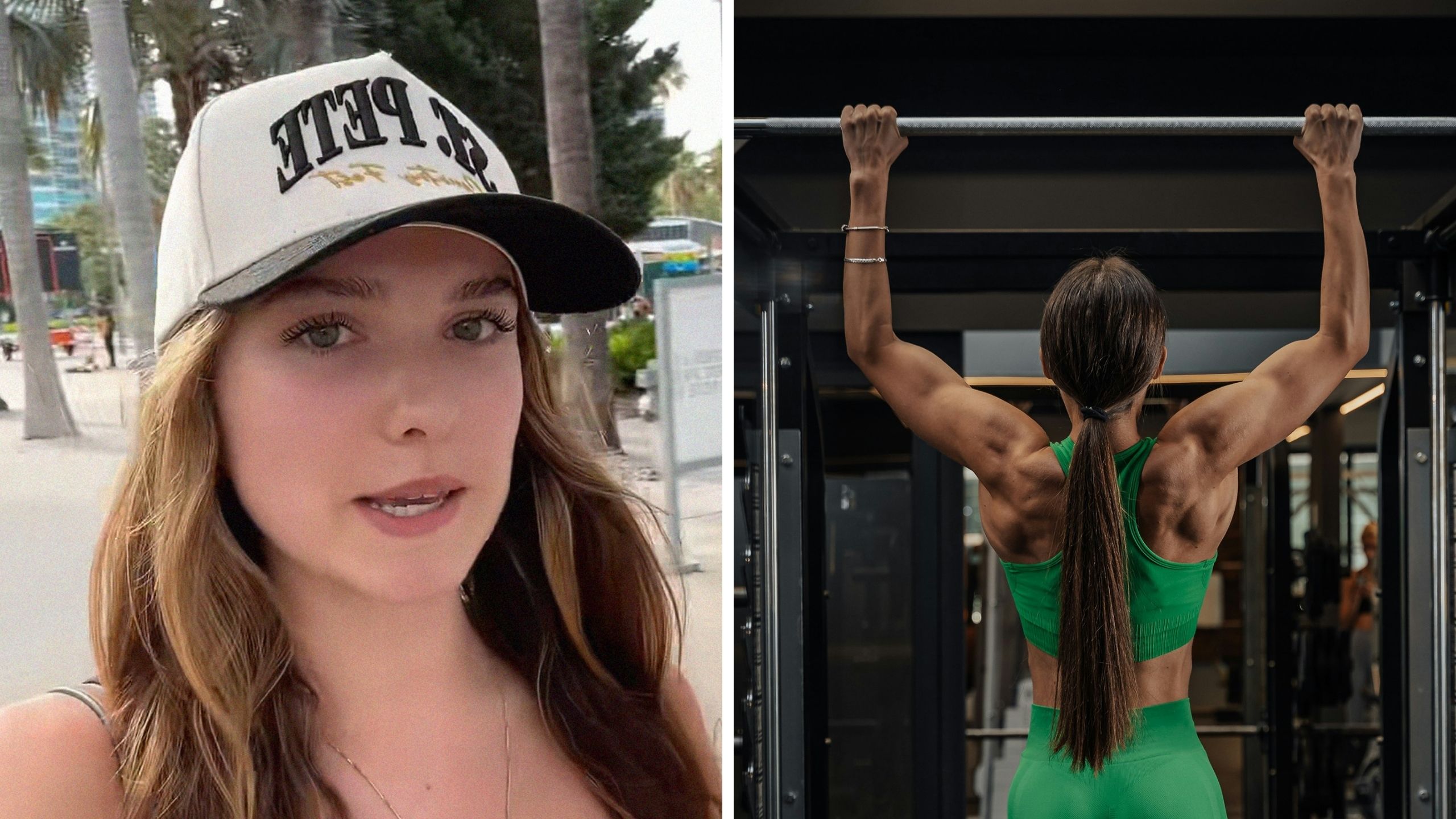 Florida woman tries pull-up challenge in downtown Saint Petersburg ...