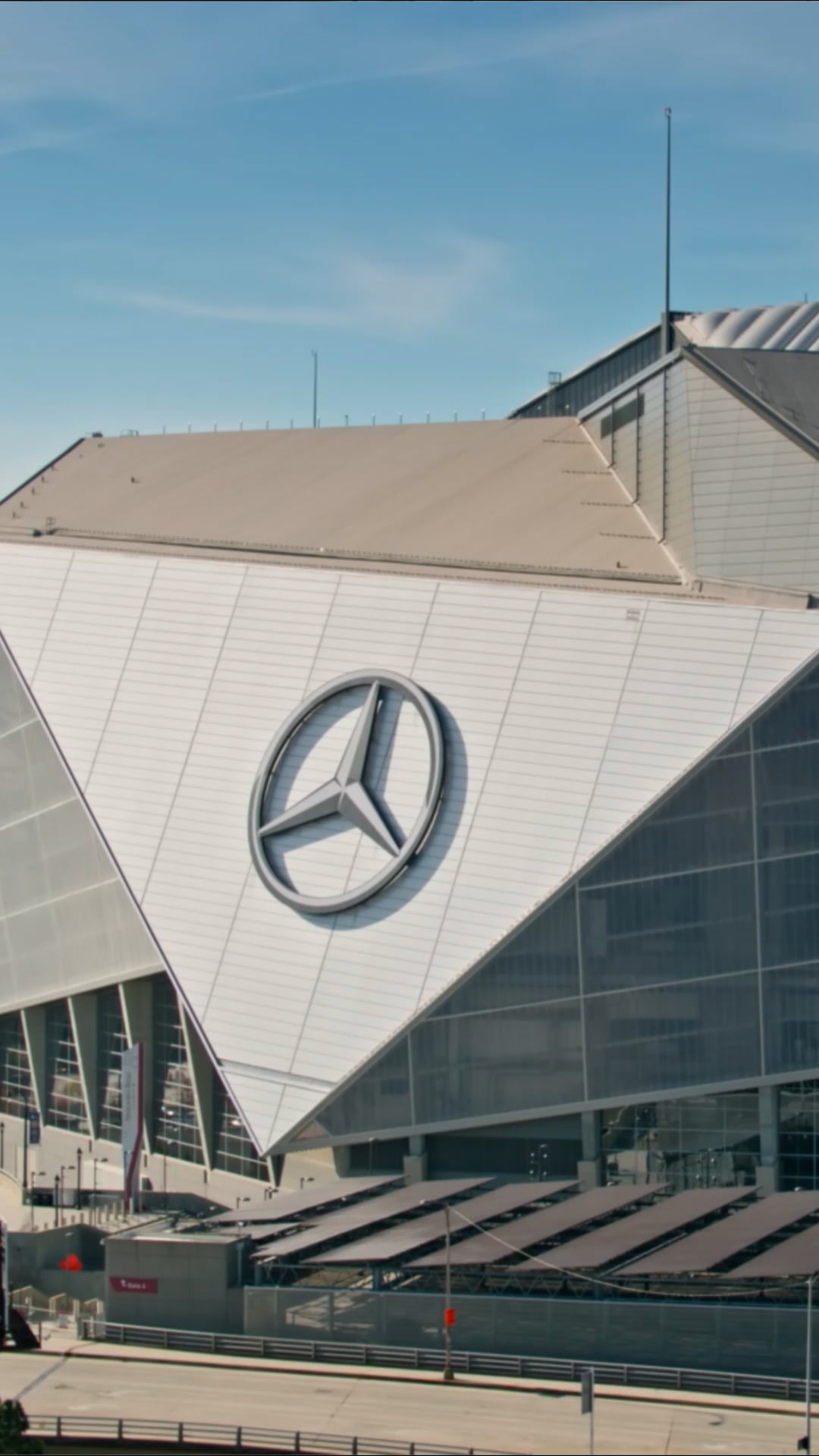 Aerial views of Atlanta’s iconic stadium ahead of FIFA World Cup 26