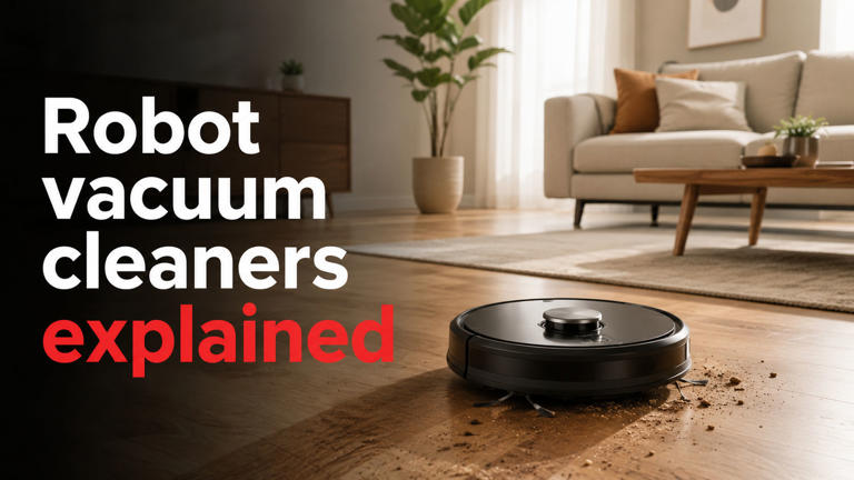 Robot vacuum cleaners explained: What they can do and what they can’t clean