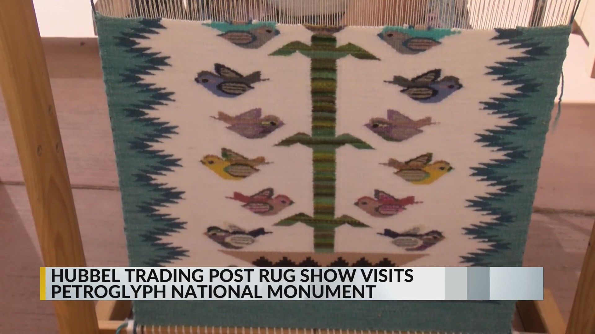 Hubbell Trading Post rug show visits Albuquerque