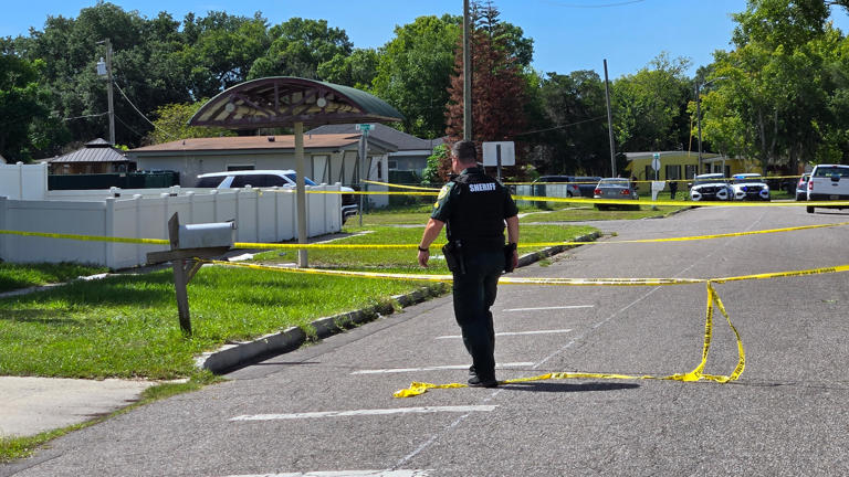 Gunman at large after woman in her 70s shot at bus stop in Orange County
