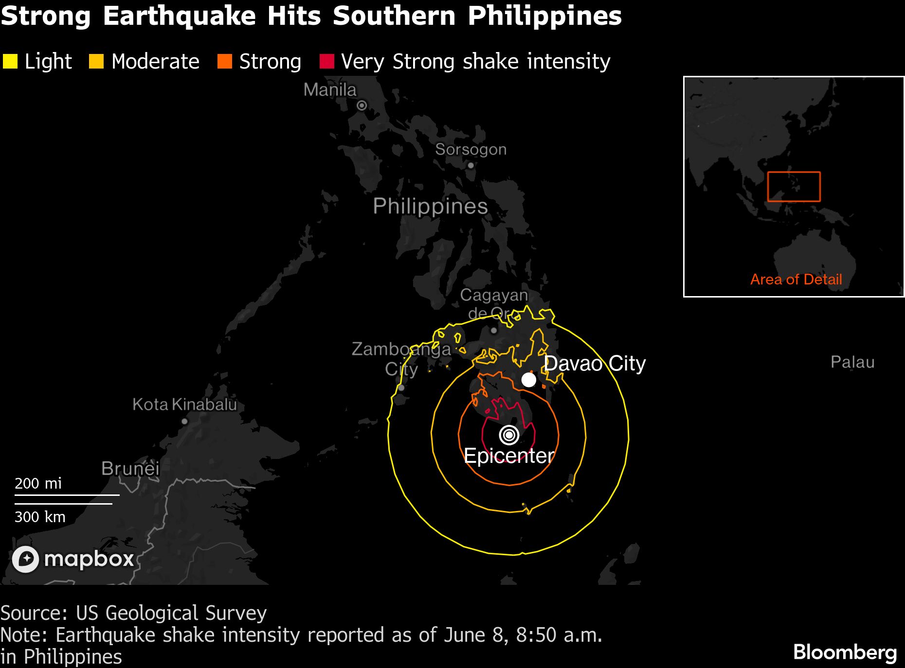 Powerful Philippine quake kills 35, displaces thousands